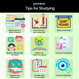 9 Study Tips from Picmonic Experts To Maximize Your Time